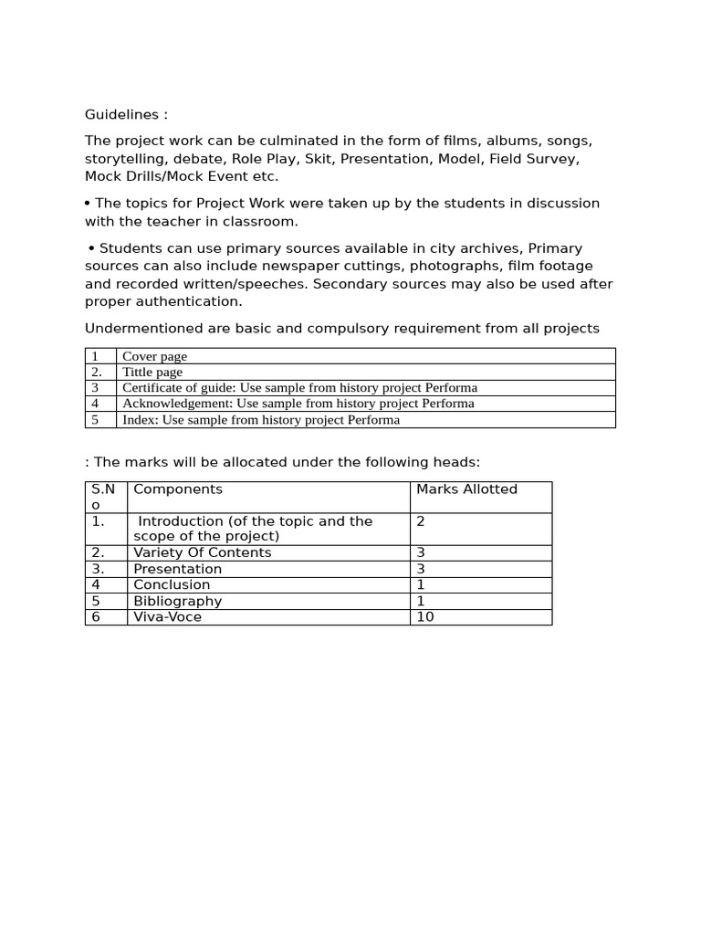 Political Science Project | PDF