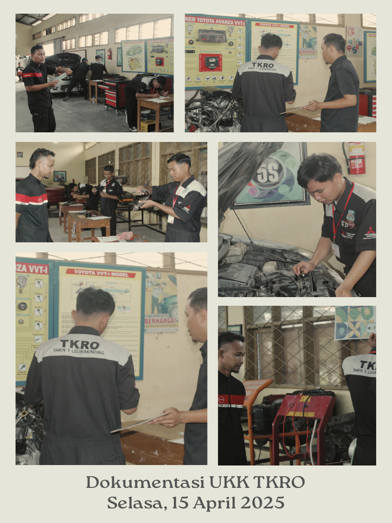 Dokumentasi Ukk Tkro Hari 1 | PDF
