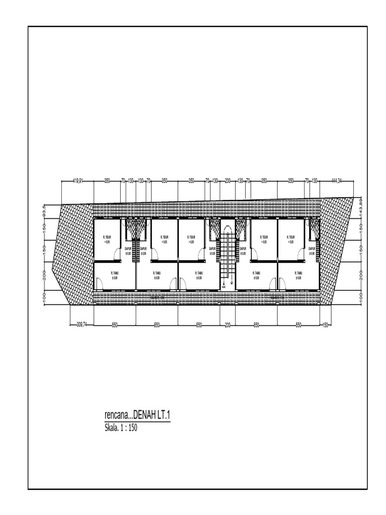 02 DENAH LT.1 Rev | PDF