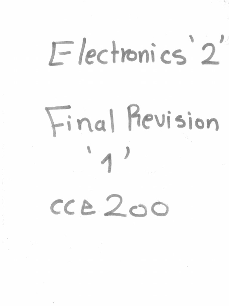 Final Revision | PDF