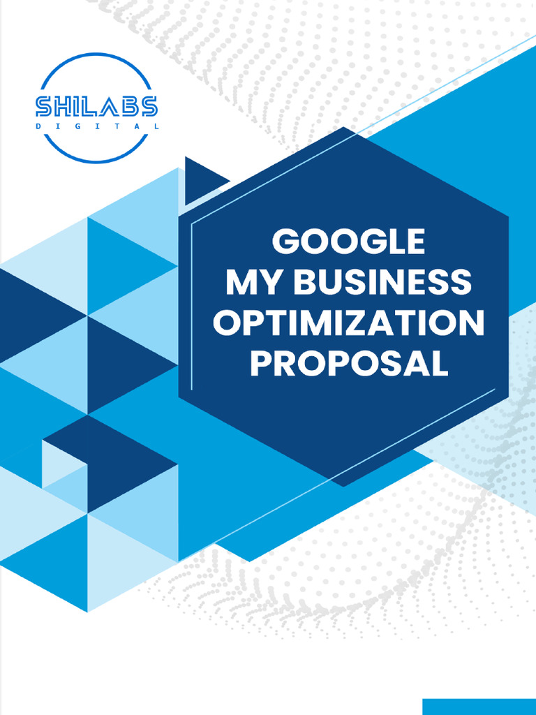 Google My Business Optimization Proposal | PDF | Search Engine Optimization | Computing