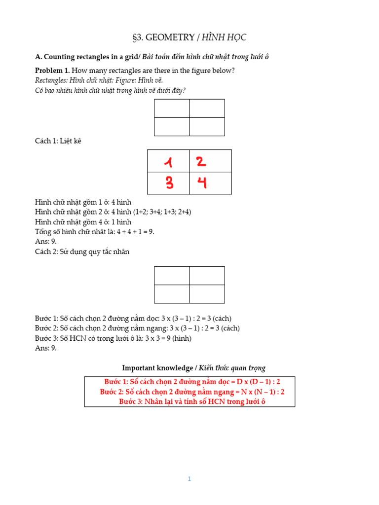 (CH A) Lesson 3. Geometry | PDF