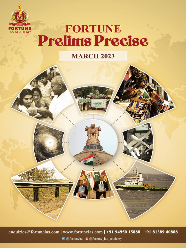 Prelims Precise March 2023 | PDF
