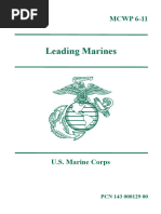 Leading Marines: A Leadership Manual | PDF | United States Marine Corps ...