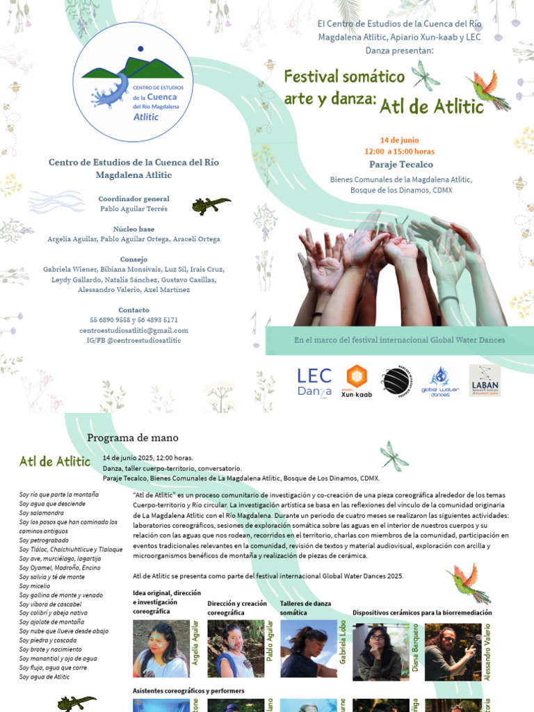 Programa de Mano Atl de Atlitic I | PDF | Ciencias de la Tierra