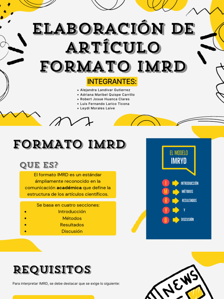 Articulo - Formato Imrd | PDF | Experimentar | Science