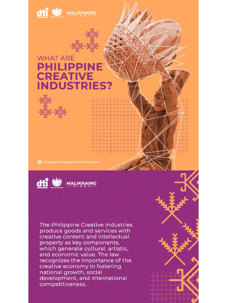 Lesson 1. Philippine Creative Industries | PDF