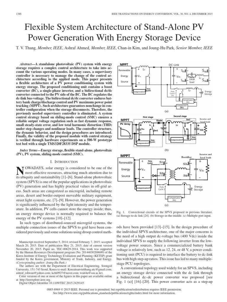 Flexible Reference Paper1 | PDF | Power Inverter | Control Theory