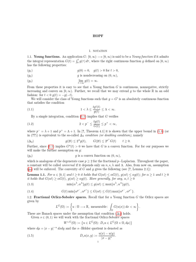 Hopf | PDF | Functions And Mappings | Mathematical Concepts