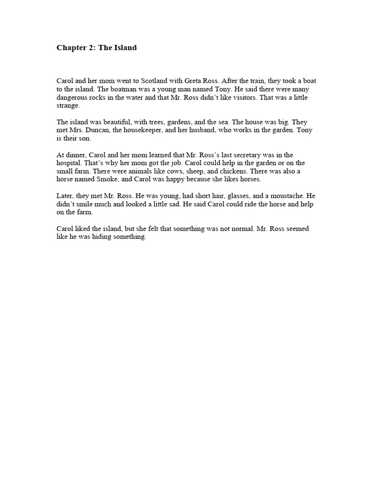 Chapter 2 The Island | PDF