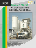 Company Profile - Merak Jaya Beton | PDF