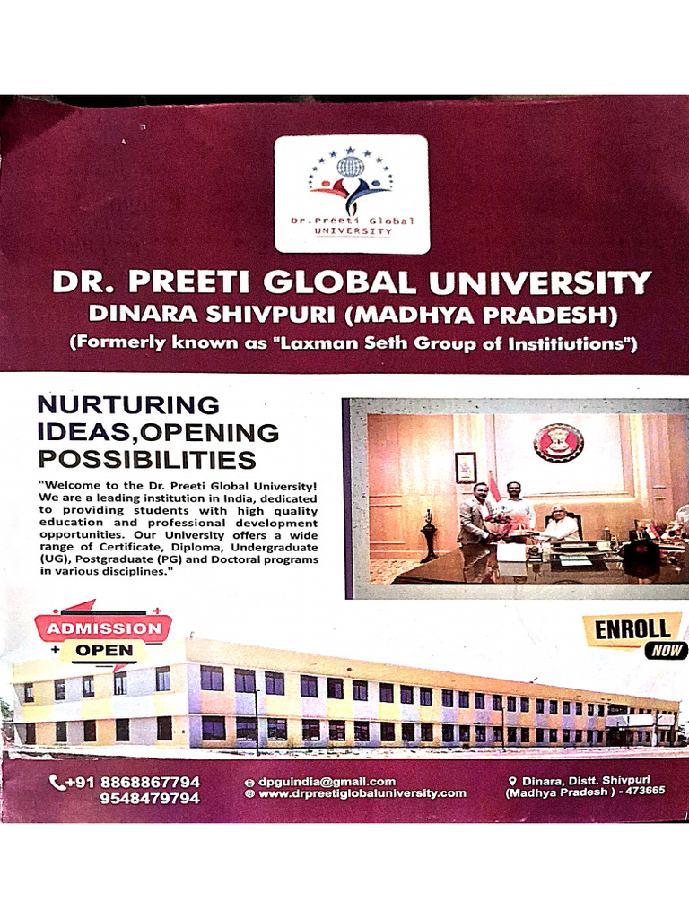 Univerisity Brochure | PDF
