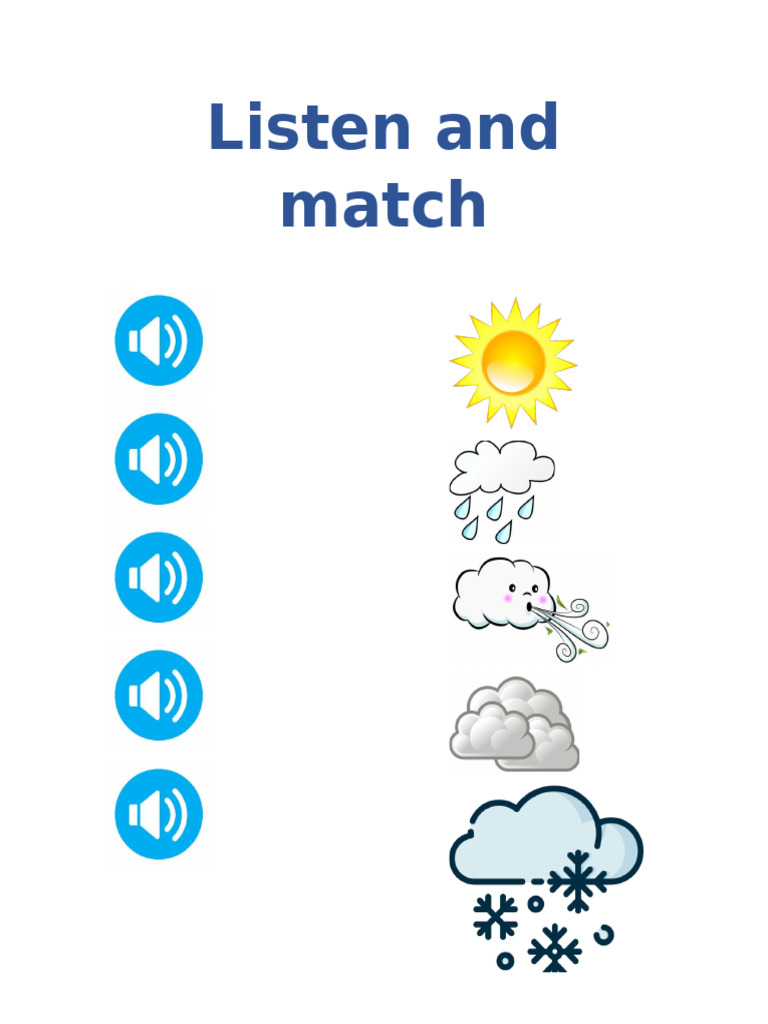 Listen And Match Pdf