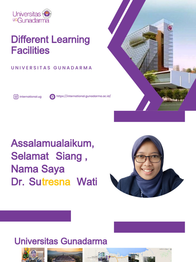 Different Learning Facilities | PDF | Educational Technology | Learning
