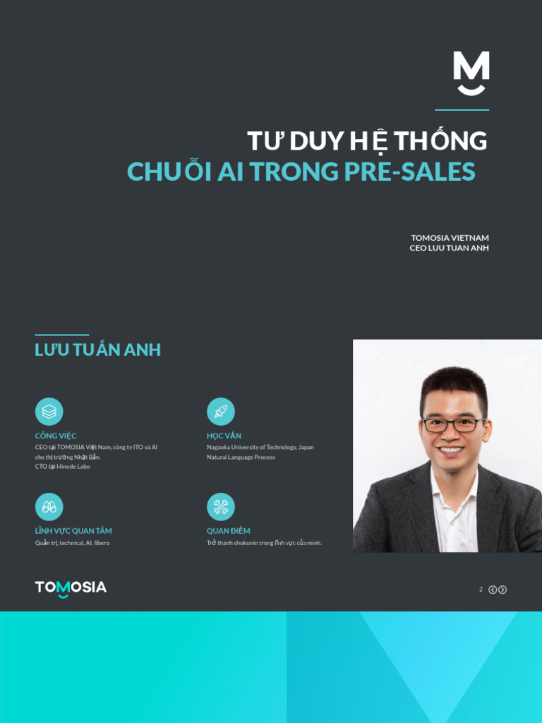 (TOMOSIA) NG D NG AI Vào Pre-Sales - LTA | PDF