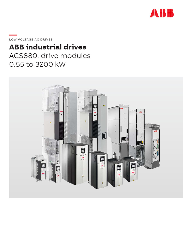 ACS880 Drive Series Overview | PDF | Programmable Logic Controller ...