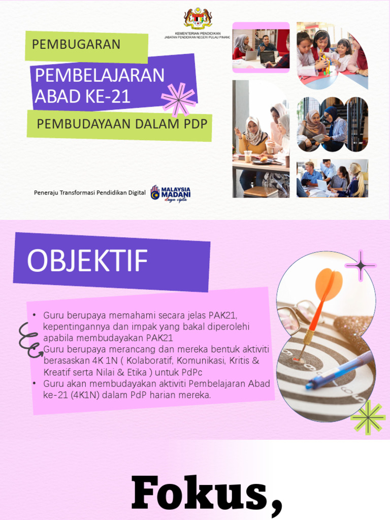 Pembudayaan 4K1N dalam PAK21 | PDF