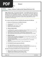 NCM Vs CDM Comparison Class10 | PDF | Activism | British India