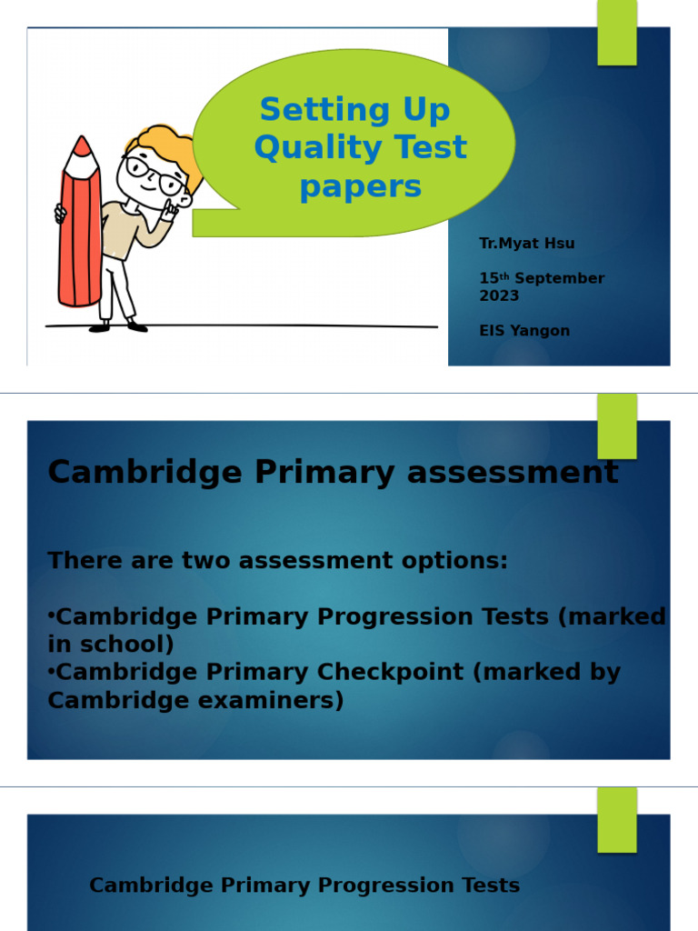 Quality Test Paper (Auto-Saved) | PDF | Educational Assessment ...