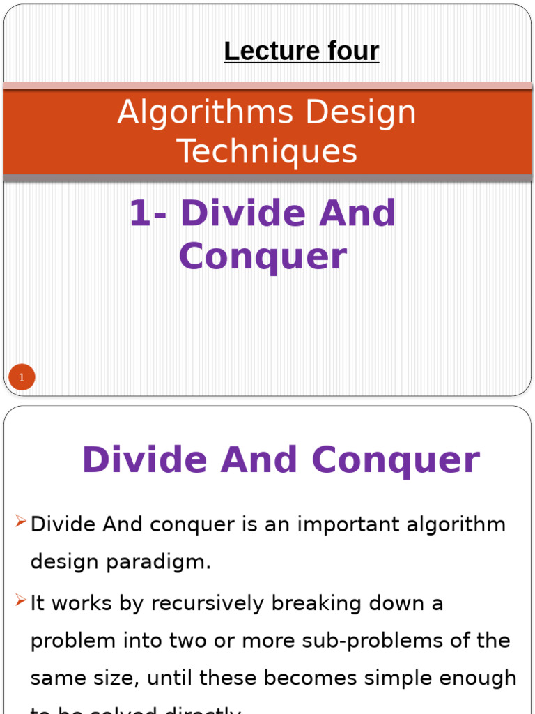 Lec4 - Design and Analysis of Algorithms | PDF | Time Complexity | Applied Mathematics