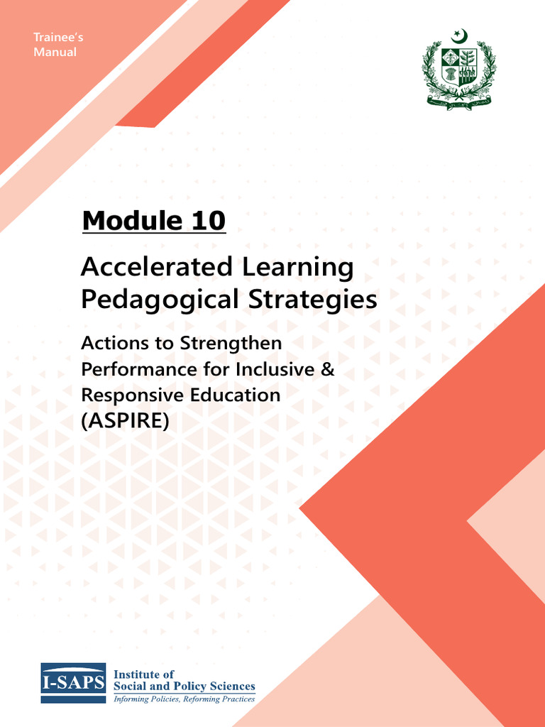 Trainee - S Manual English - Module 10 | PDF | Curriculum | Learning