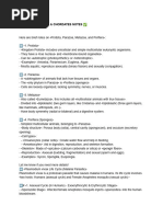 Types of Cercariae with Examples | PDF | Zoology