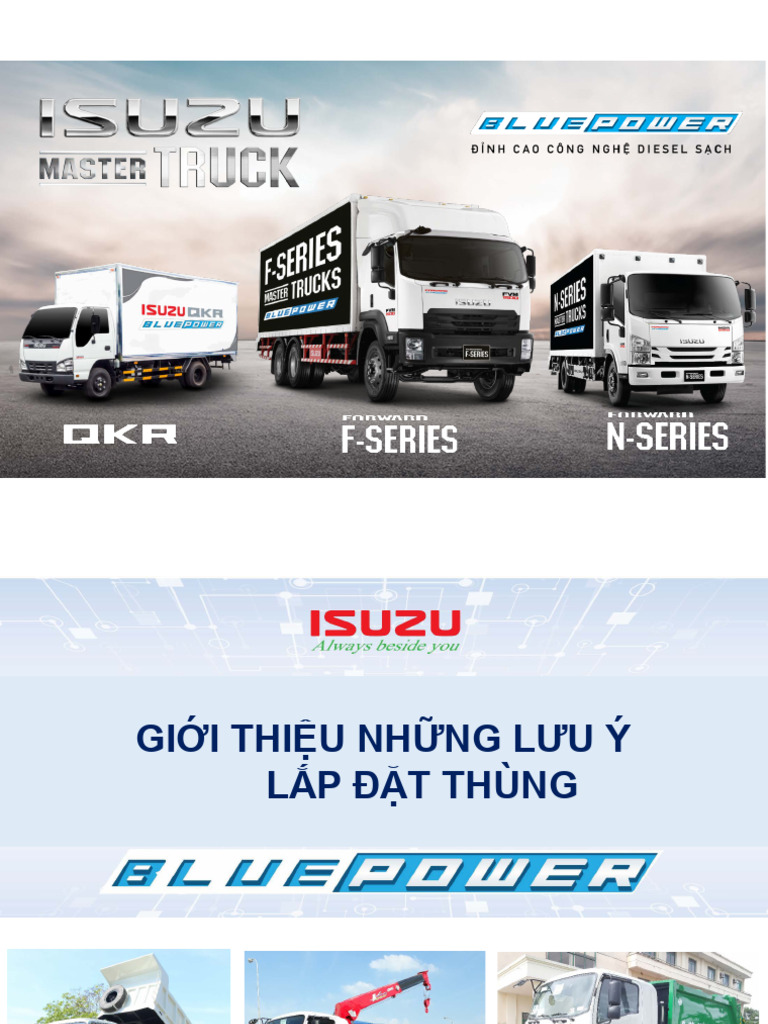 ISUZU Product & Body Builder Guide | PDF