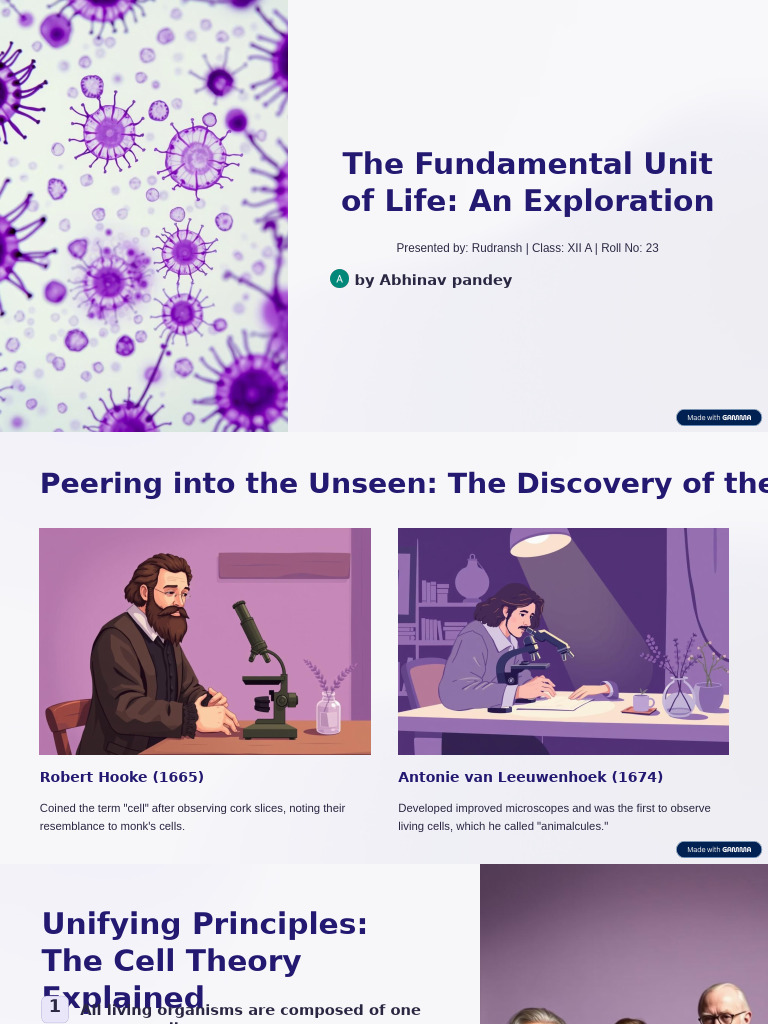 The Cell: Basic Unit of Life Explained | PDF | Cell (Biology) | Organelle