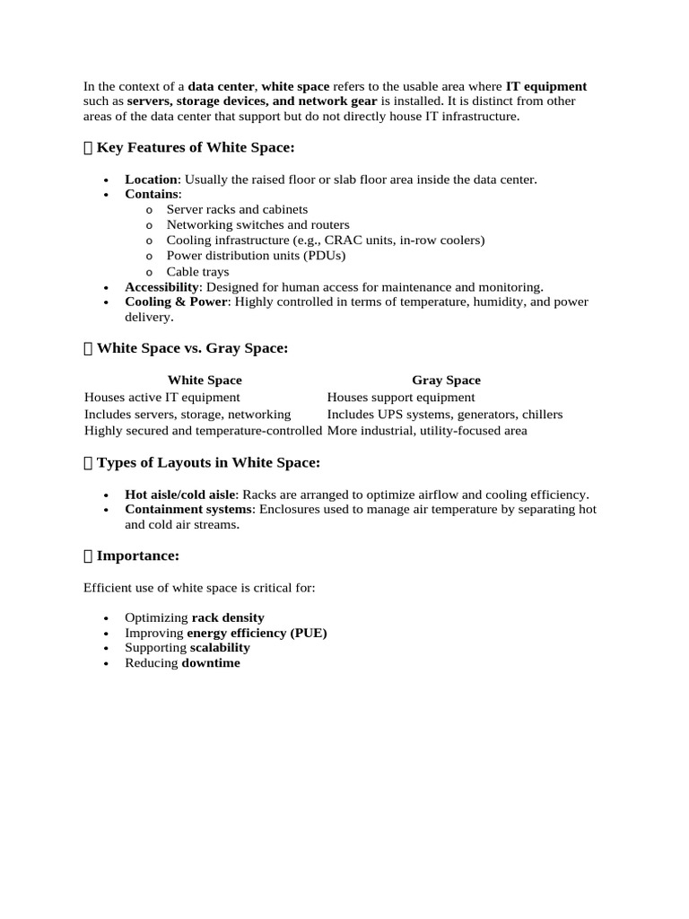 DC-White Space | PDF