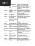 Parts of The Dictionary | PDF | Language Arts & Discipline | Science ...
