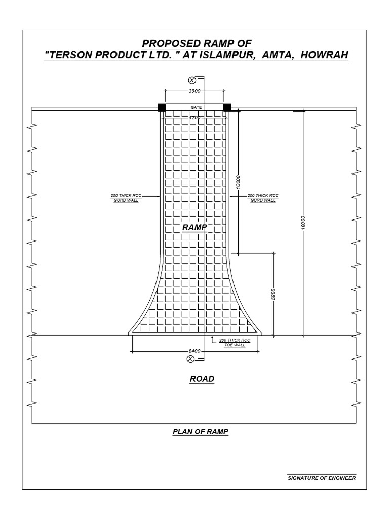 Ramp Drawing New | PDF