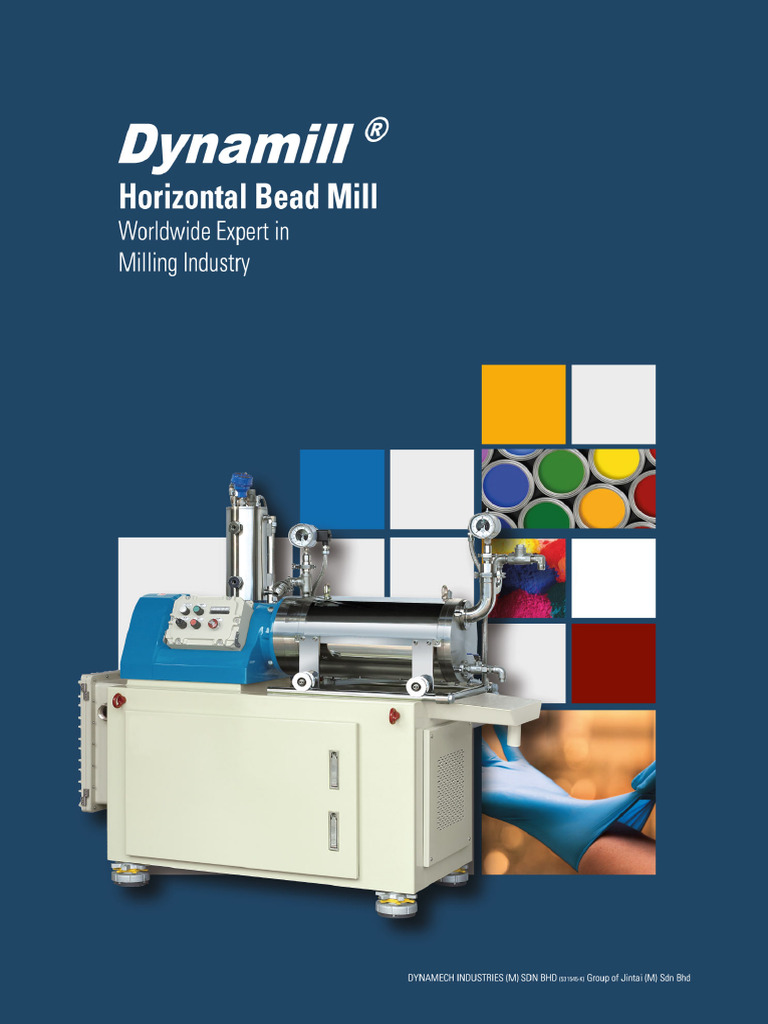 DYNAMECH Dynamill-HorizonralBeadMill | PDF