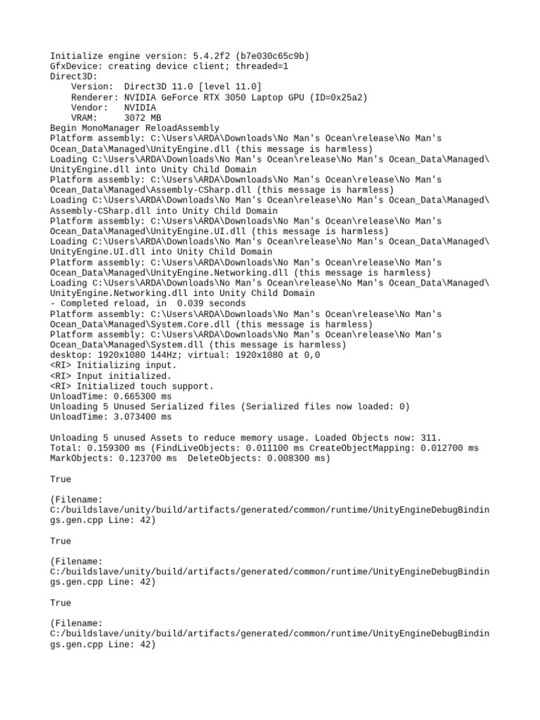 Output Log | PDF | System Software | Operating System Technology