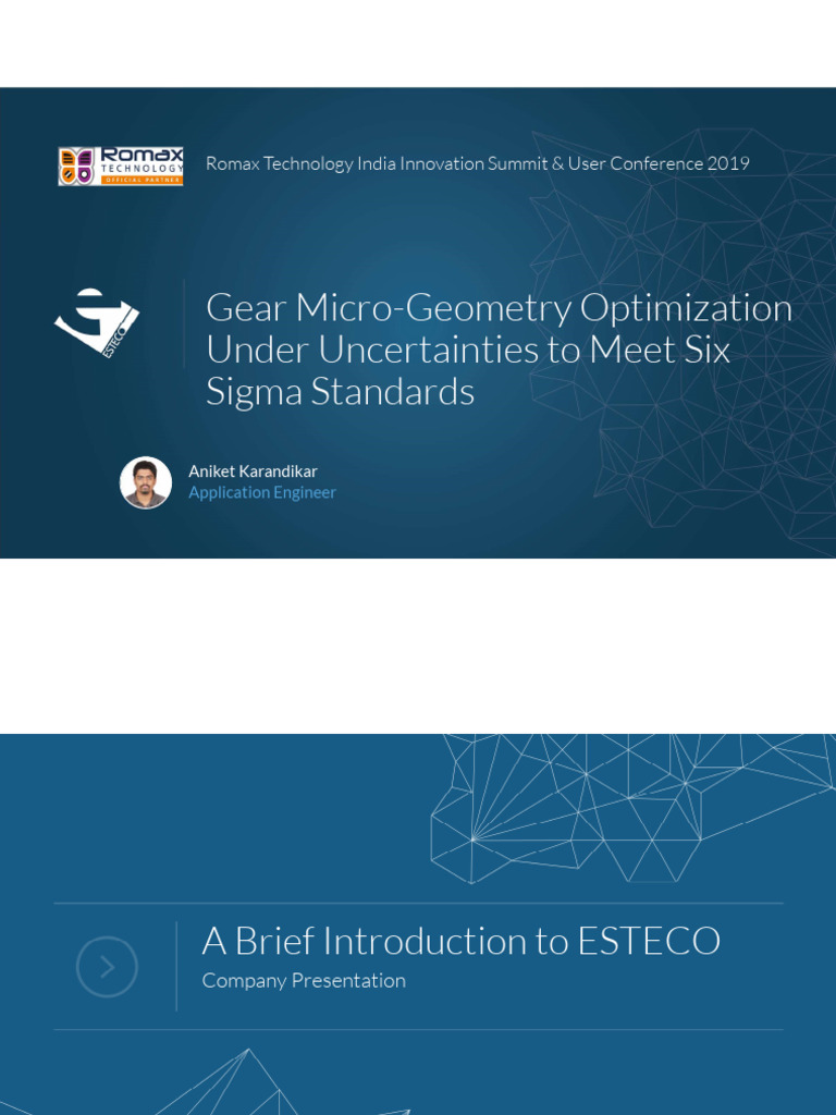 Gear Micro-Geometry Optimization for Six Sigma | PDF | Motor Vehicle ...
