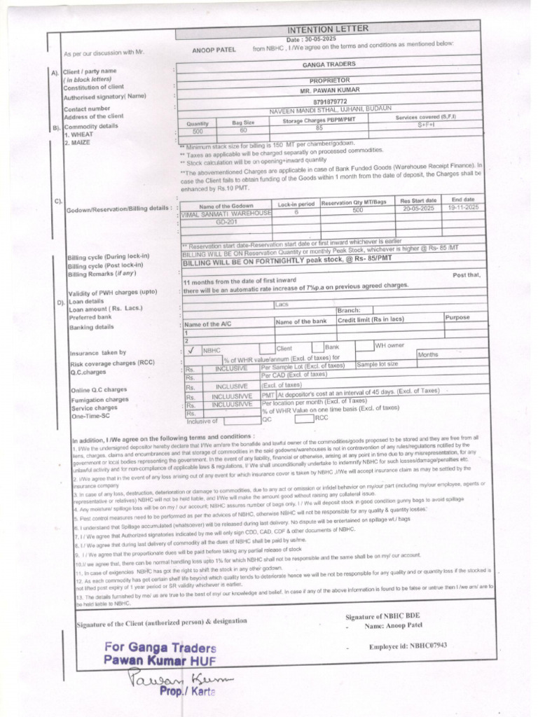 Ganga Traders Vimal | PDF