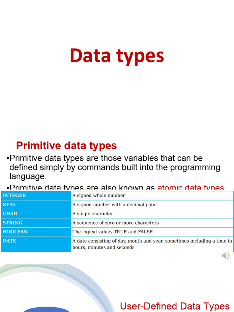 Data Types and Structures Unit 13 | PDF
