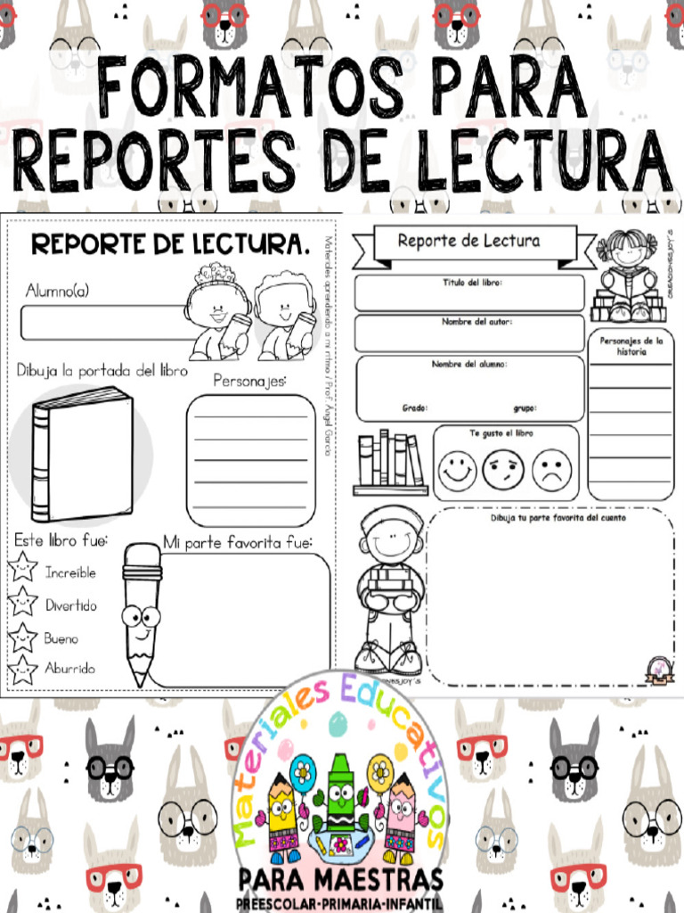 Fichas para Reporte de Lecturas | PDF