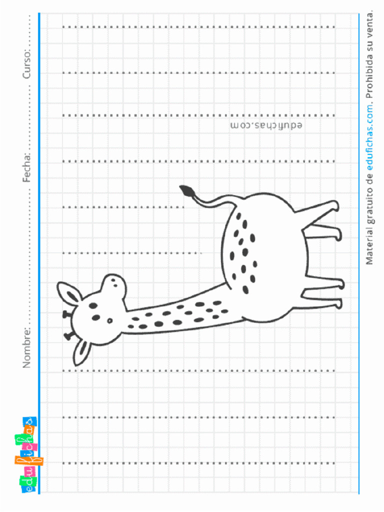 Trazos y Líneas Rectas para Niños | PDF