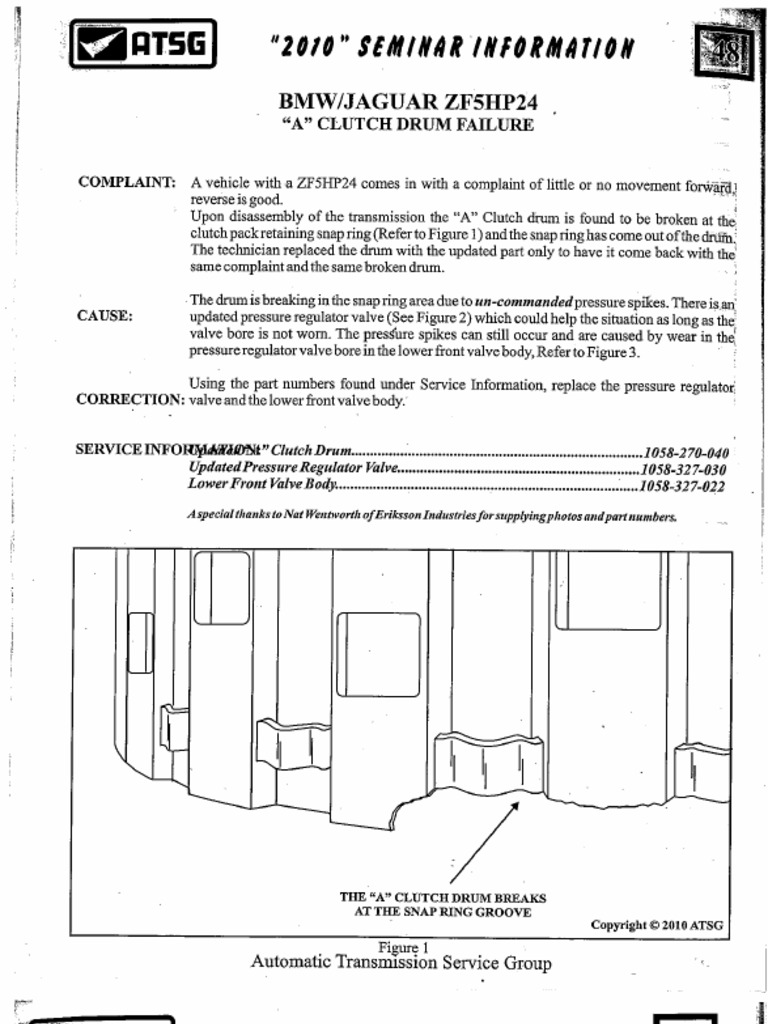 BMW Zf5hp24 1 | PDF