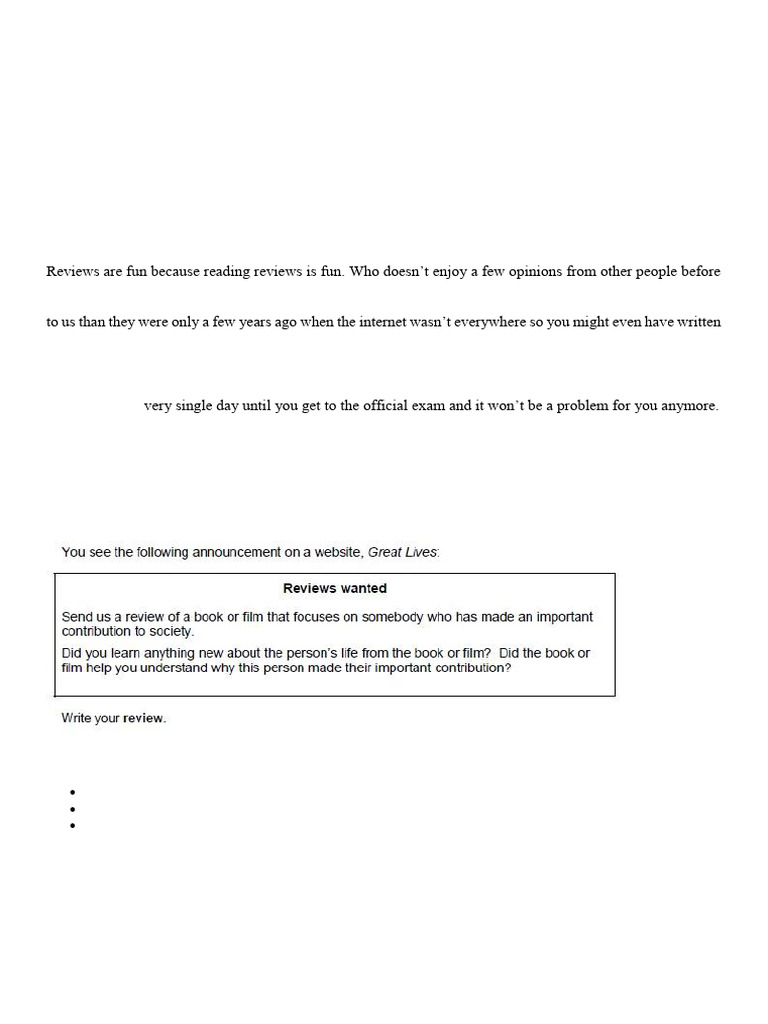 How To Write A Review-C1 | PDF | Nelson Mandela