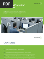 Prometric Testing Centers Requirement | PDF | Professional ...