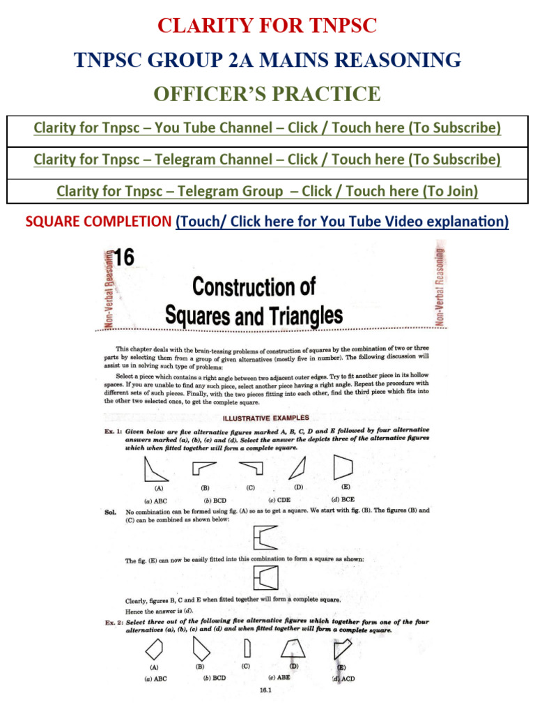 Square Completion | PDF