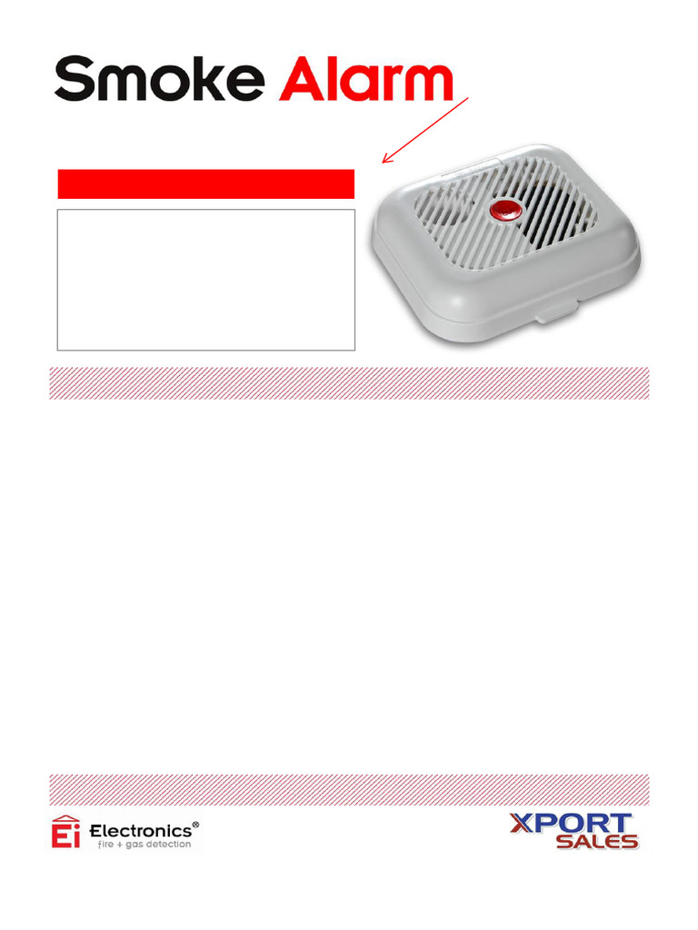 Ei100B Smoke Alarm Overview | PDF | Smoke