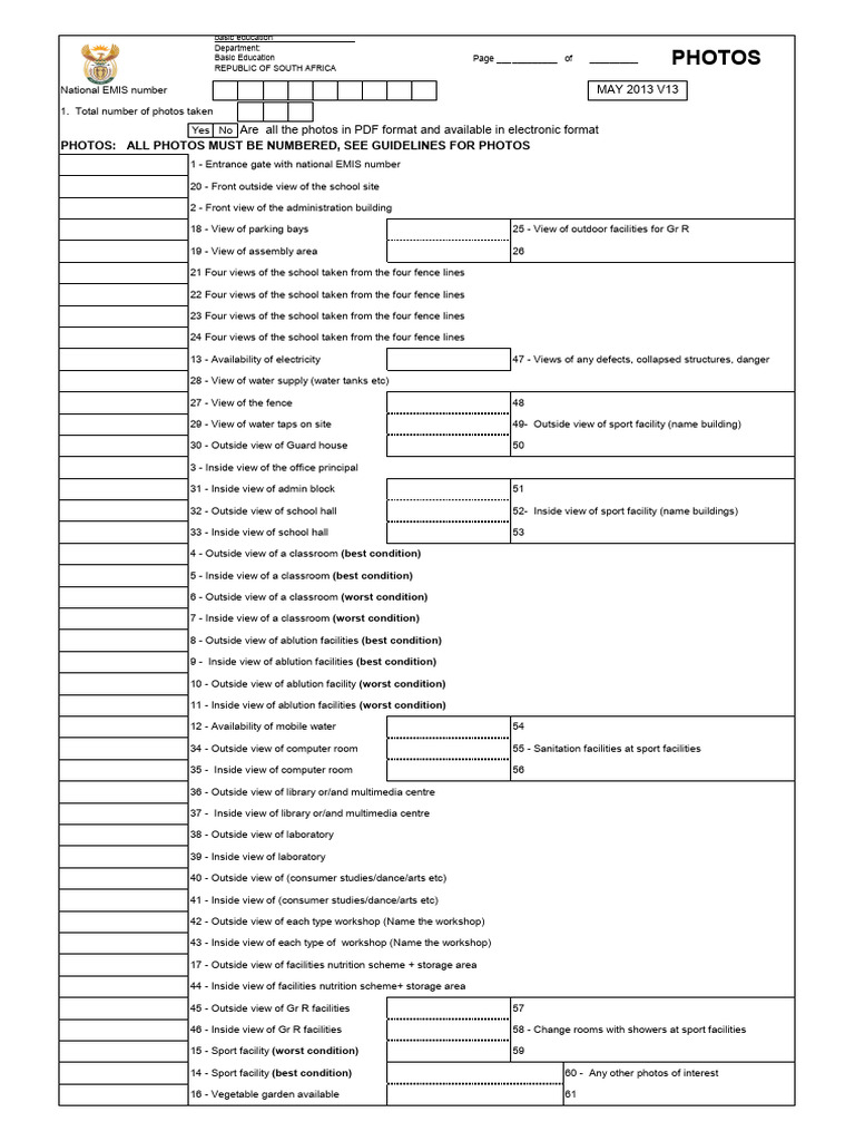 02 Neims III Assessment Forms Photos May 2013 v131 | PDF