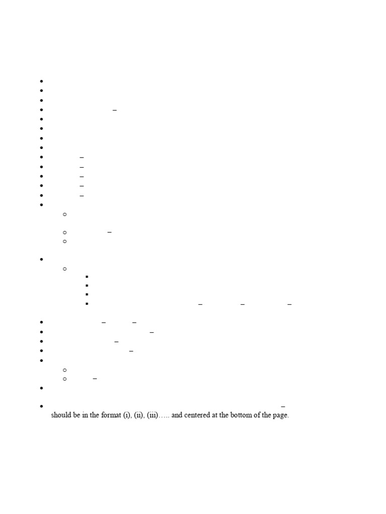 Project Report Format Guidelines | PDF | Typefaces