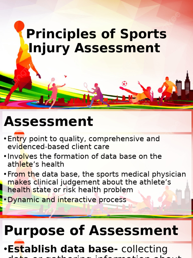 Principles of Sports Injury Assessment | PDF