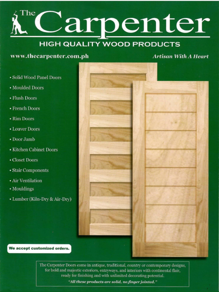 The Carpenters - Brochure 1 | PDF