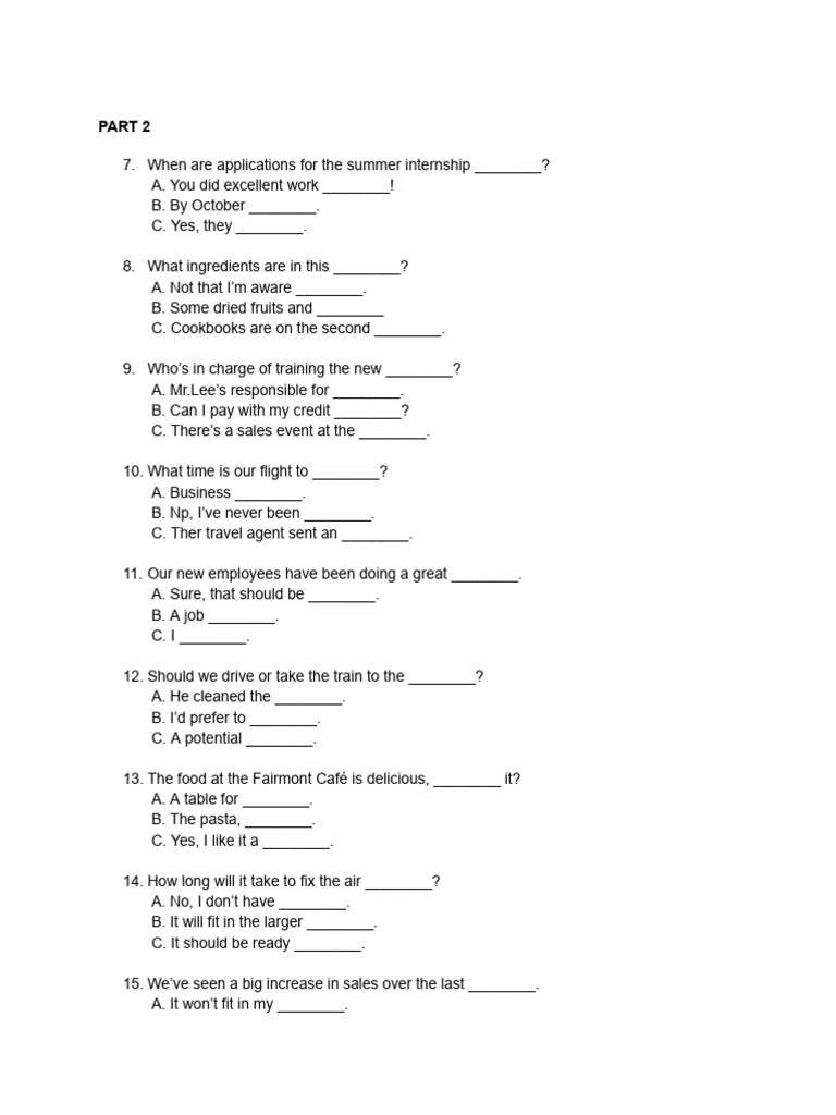 ETS 2022 Test 4: Practice Questions | PDF