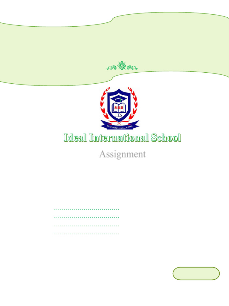 Assignment Cover | PDF