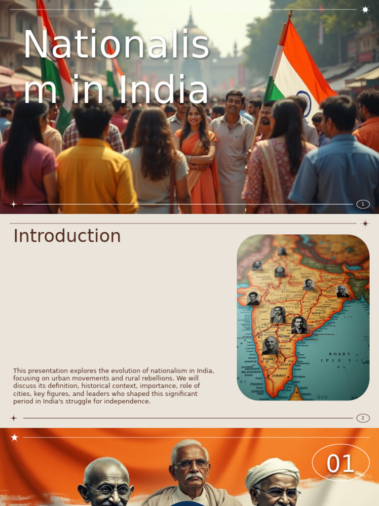 Nationalism's Evolution in India | PDF | Nationalism | Rebellions